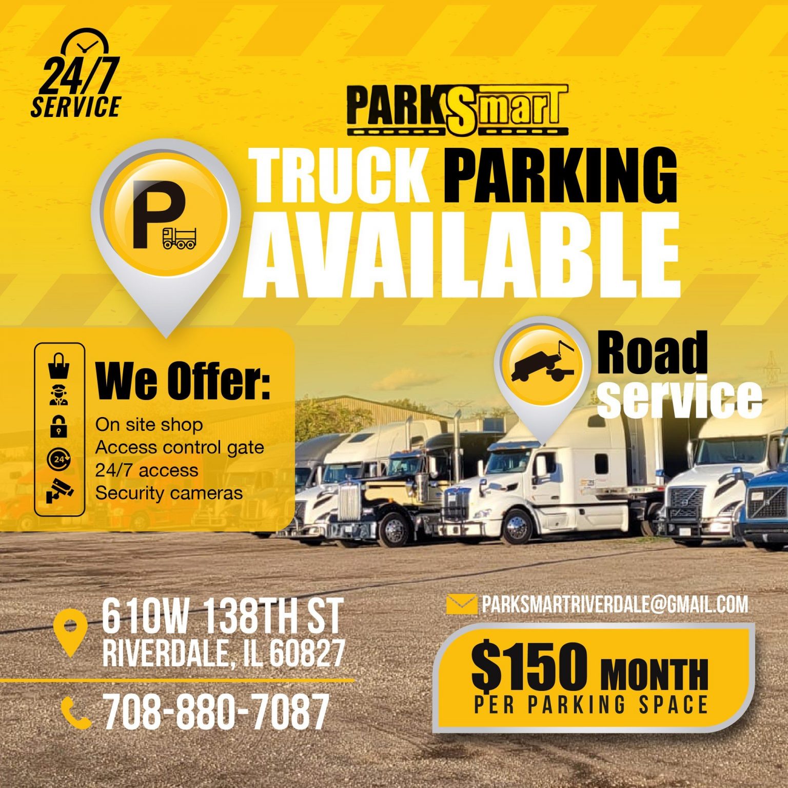 Available now Park Smart - Smart Trans Logistics ,INC